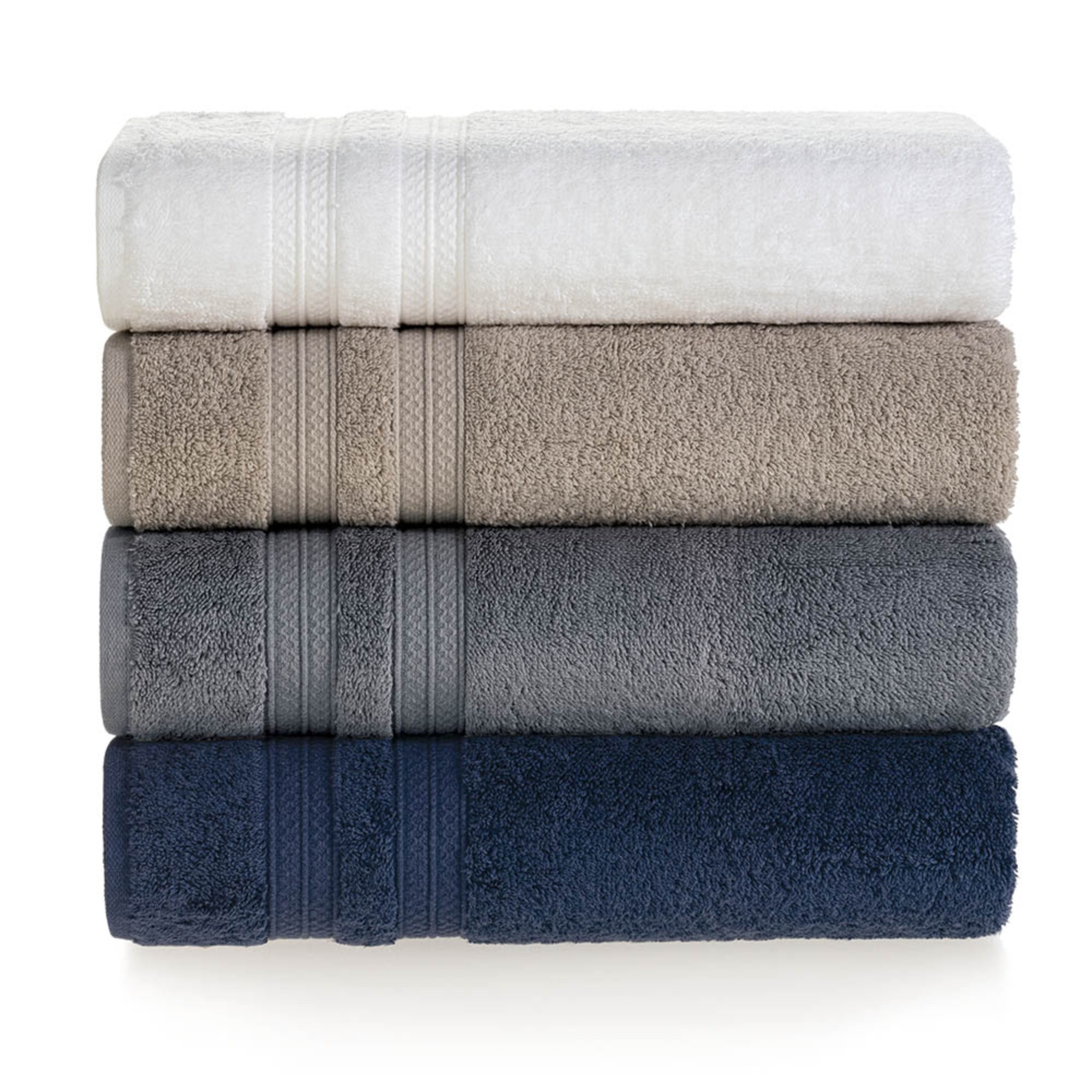 Toalha de Rosto Fio Penteado Max Karsten 500g/m ² - Unika